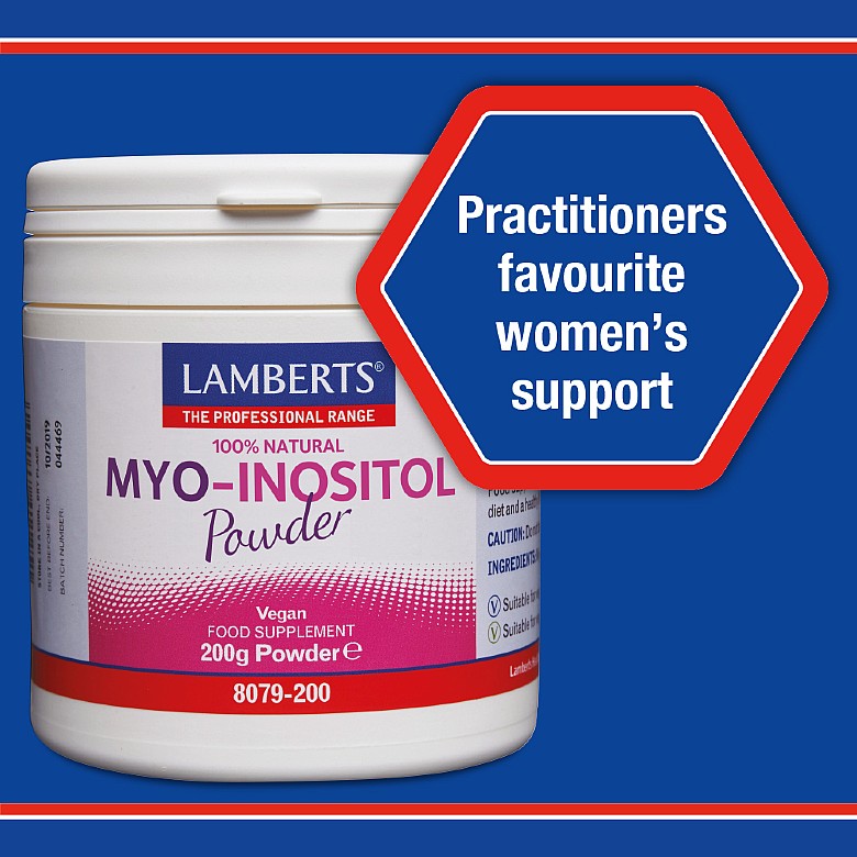 Myo-Inositol Powder | Vitamin B | Lamberts Healthcare