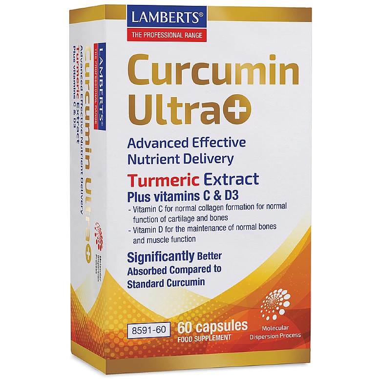 Curcumin Ultra + | Turmeric | Lamberts Healthcare
